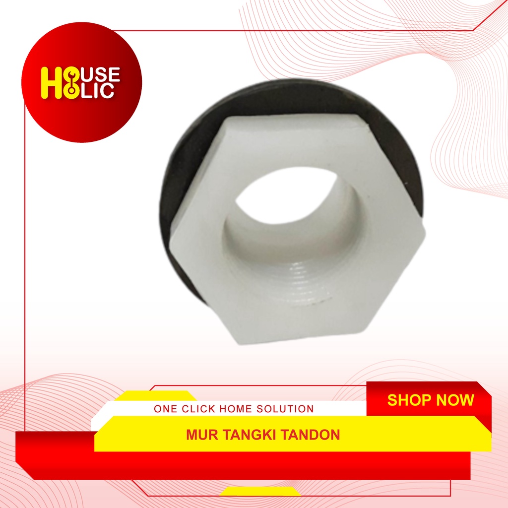 Jual Mur Tangki / Mur Drat Ring Toren Tandon Air 1"x1 1/4" / Fitting ...