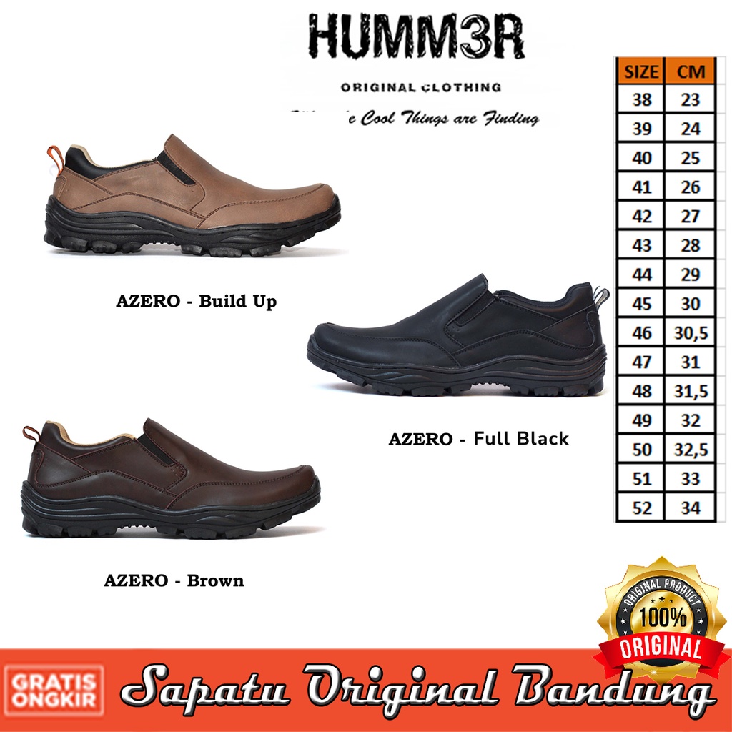 Jual Sepatu Kerja Jumbo Pria Big Size Slip On Boots Ukuran Besar Humm3r ...