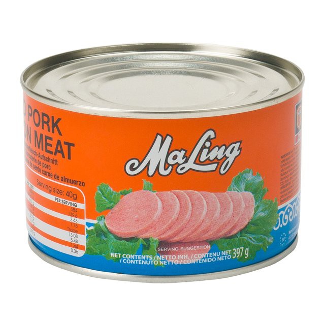 Jual Ma Ling TTS 397g Canned Pork Luncheon Meat / Daging Kornet Babi ...
