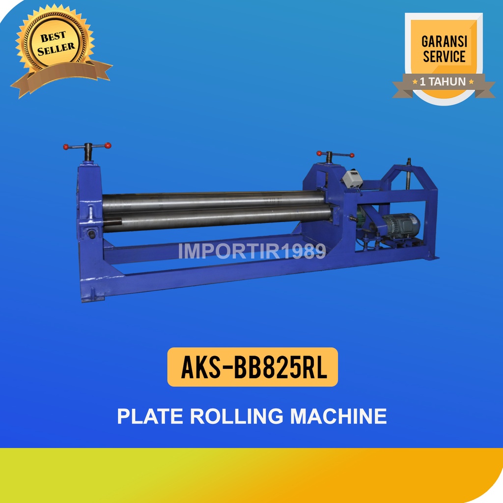 Jual Mesin Roll Padat Plat Besi / Rolling Machine 8 x 2500 mm BB825RLP ...