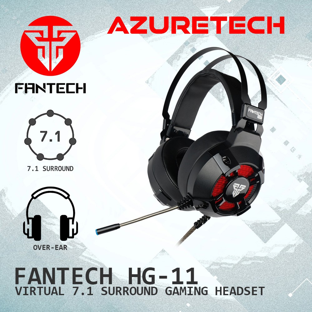 Jual Fantech HG11 Captain 7.1 Gaming Headset Garansi Resmi | Shopee ...