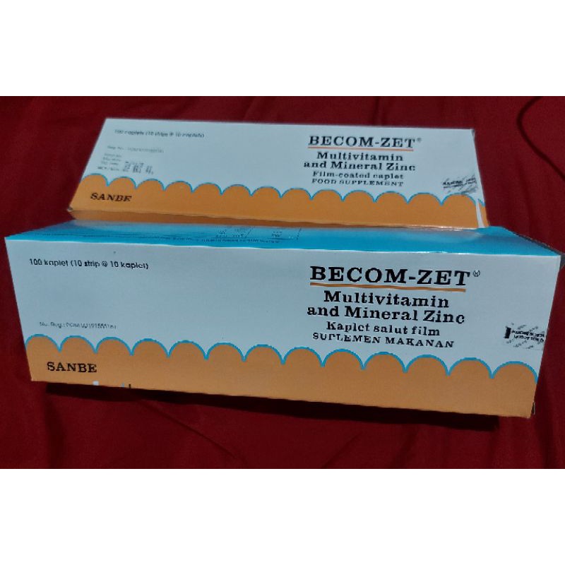 Jual Becomzet Multivitamin (harga satu box) | Shopee Indonesia