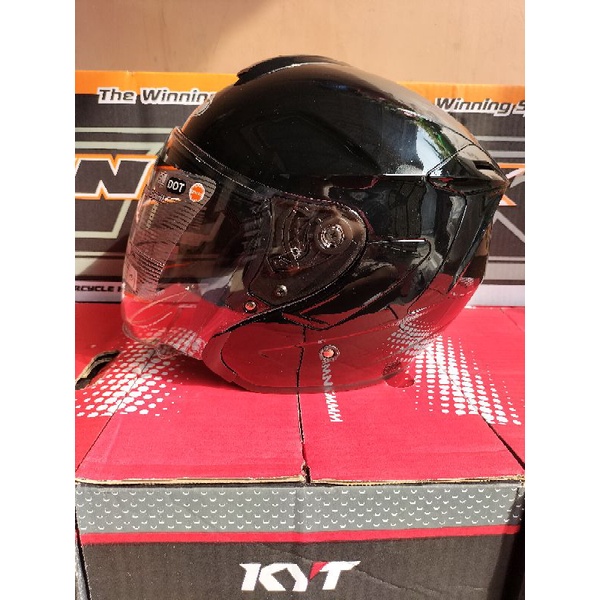 Jual HELM INK DYNAMIC HITAM GLOSSY HELM HALF FACE | Shopee Indonesia
