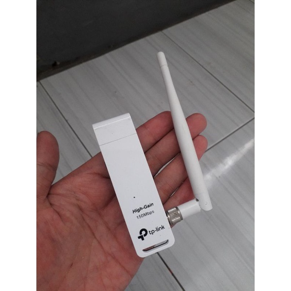 Jual USB WIFI D9NGLE TP LINK TL WN722N V2 ANTENA | Shopee Indonesia