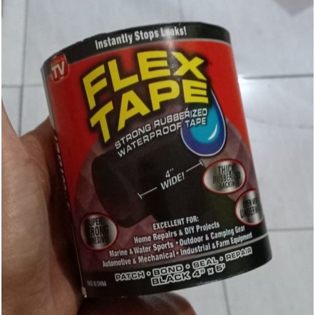 Jual JS01 Flex Tape 4"x 1,5m isolasi ajaib super waterproof Lem kran ...