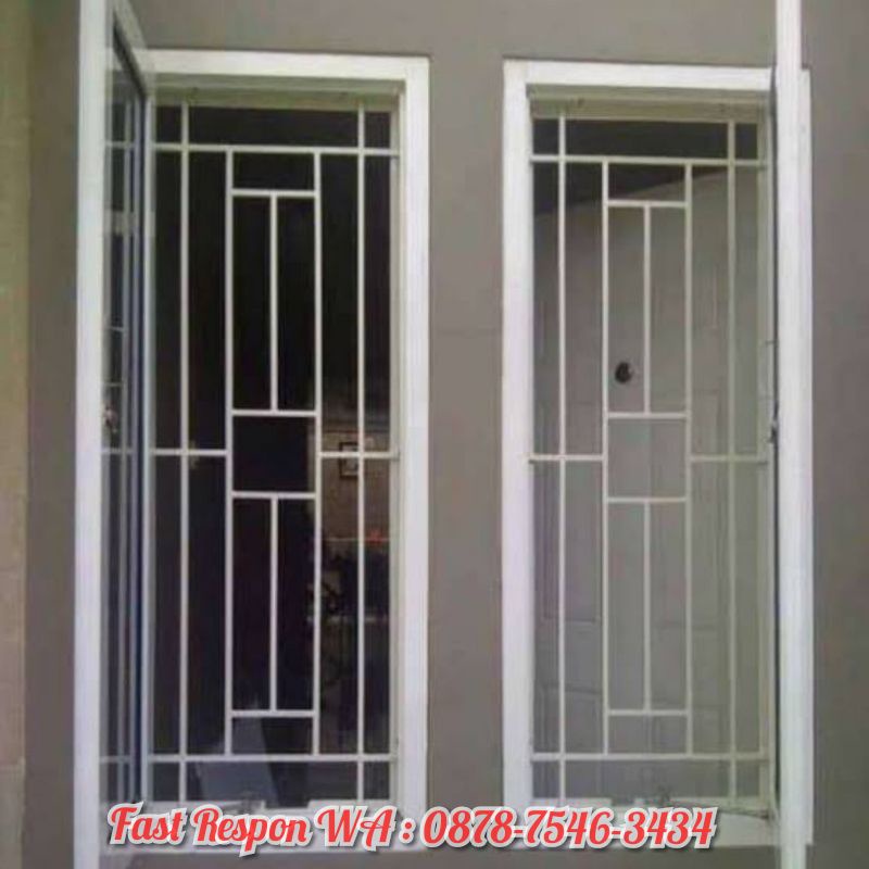Jual Teralis Jendela Minimalis / Tralis Murah / Tralis Pintu / Railing ...