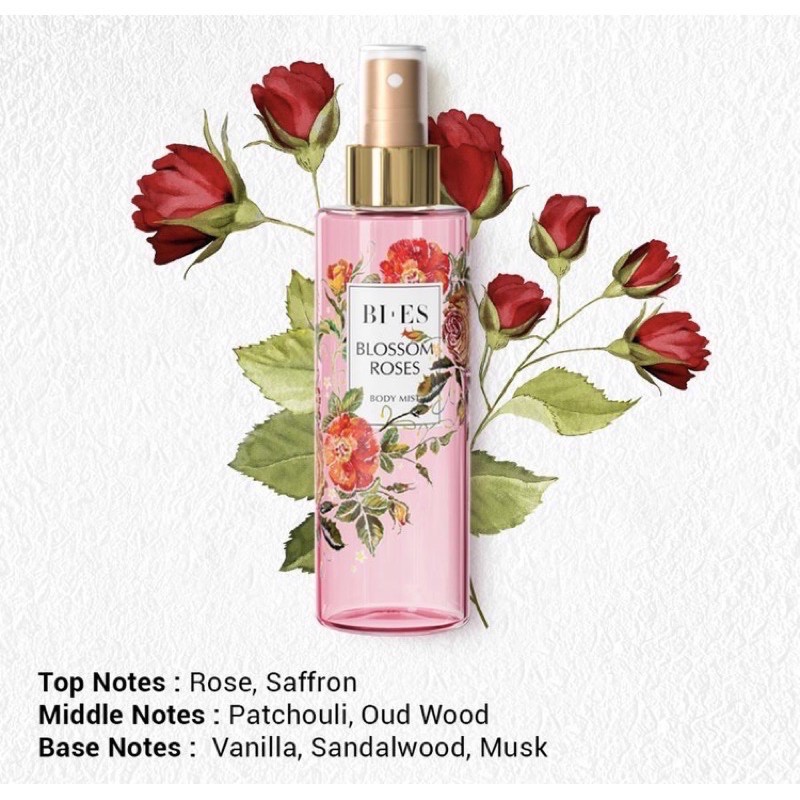 Jual BiEs Bi.Es Bi Es Blossom Body Mist 200ml | Shopee Indonesia