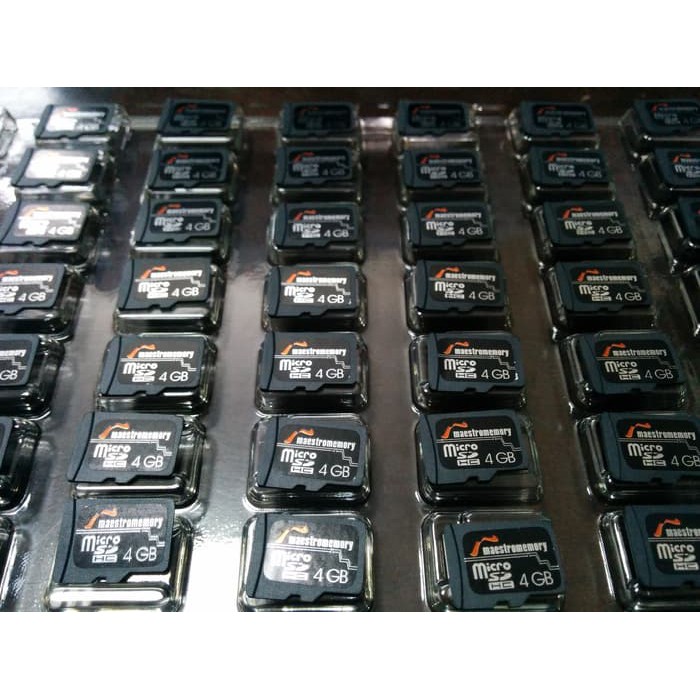 Jual Memory HP Maestro- MicroSD 4GB Maestro Class 6 Chip Only | Shopee ...