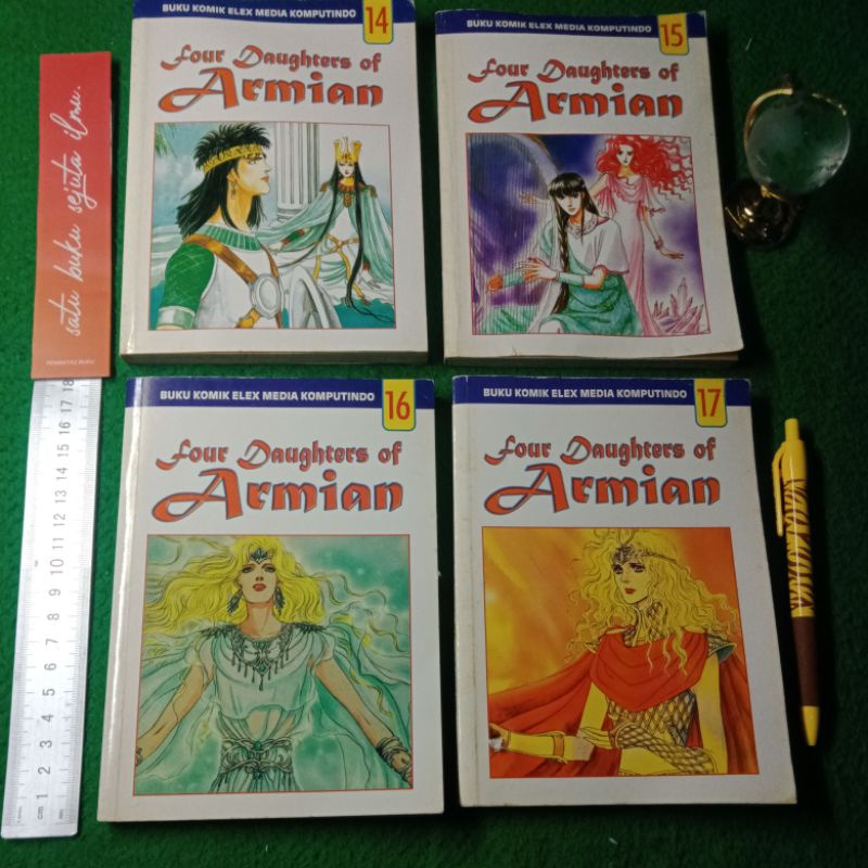 Jual Paket 4 Buku komik Four Daughter of Armian. | Shopee Indonesia