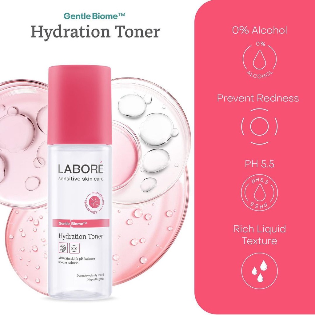 Jual LABORE GENTLE BIOME HYDRATION TONER 100ML | Shopee Indonesia