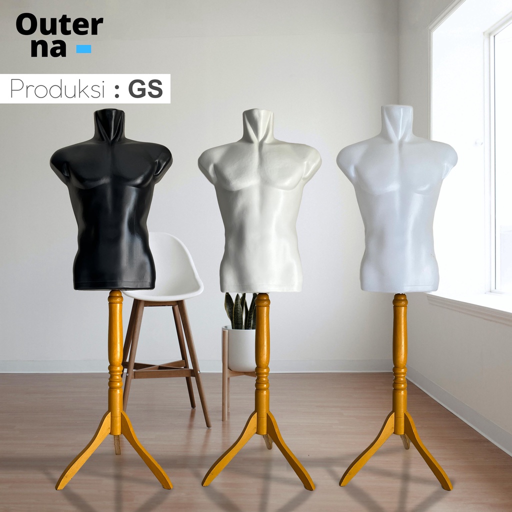 Jual Manekin Badan Pria Body Otot - Patung Baju OTOT | Berotot | slim ...