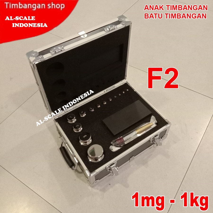 Jual Anak Timbangan Batu Timbangan F2 Series 1mg-1kg + BOX | Shopee Indonesia