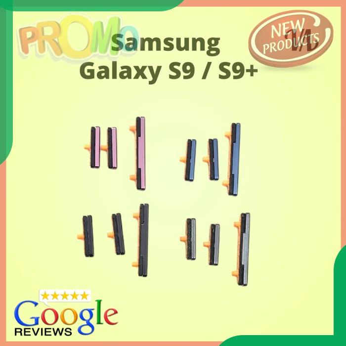 Jual SPAREPART HP TOMBOL POWER ON OFF VOLUME BIXBY SAMSUNG GALAXY S9 S9+ TERLENGKAP | Shopee ...