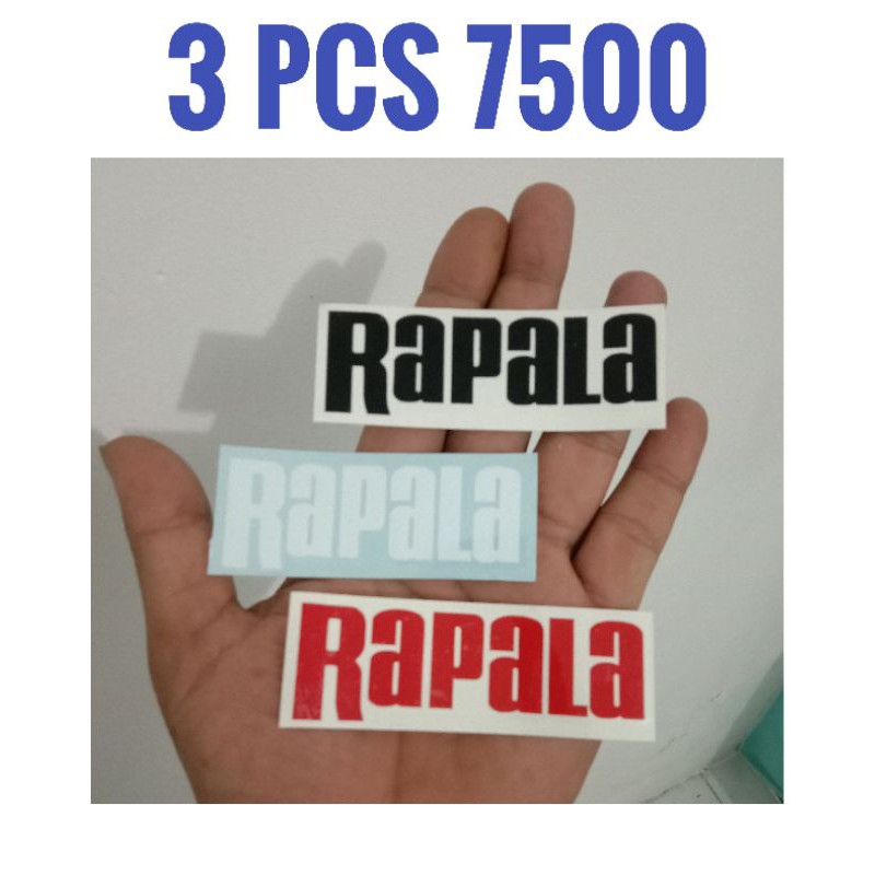 Jual Stiker RAPALA 3 Pcs Cutting Sticker | Shopee Indonesia
