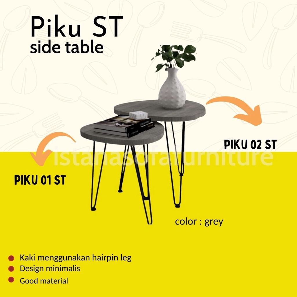 Jual MEJA PIKU ST / MEJA TAMU DACHI PIKU | Shopee Indonesia