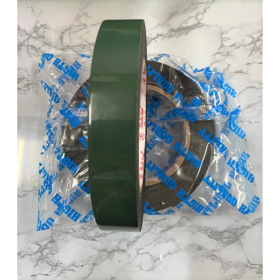 Jual Double Tape Foam HIJAU 1" Inch x 5m Double tape hijau busa ...
