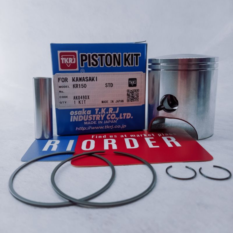 Jual TKRJ Piston Kawasaki Ninja pin 15 ori Japan | Shopee Indonesia