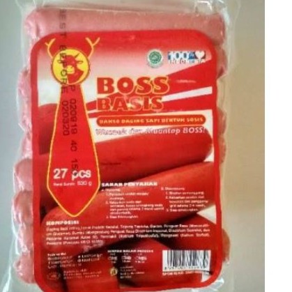 Jual BOSS basis merah 27s/ 530 g | Shopee Indonesia