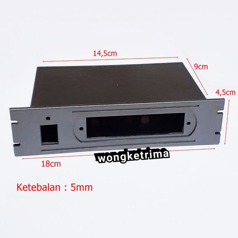 Jual box modul MP3 MP4 mp5 bahan plastik warna hitam | Shopee Indonesia