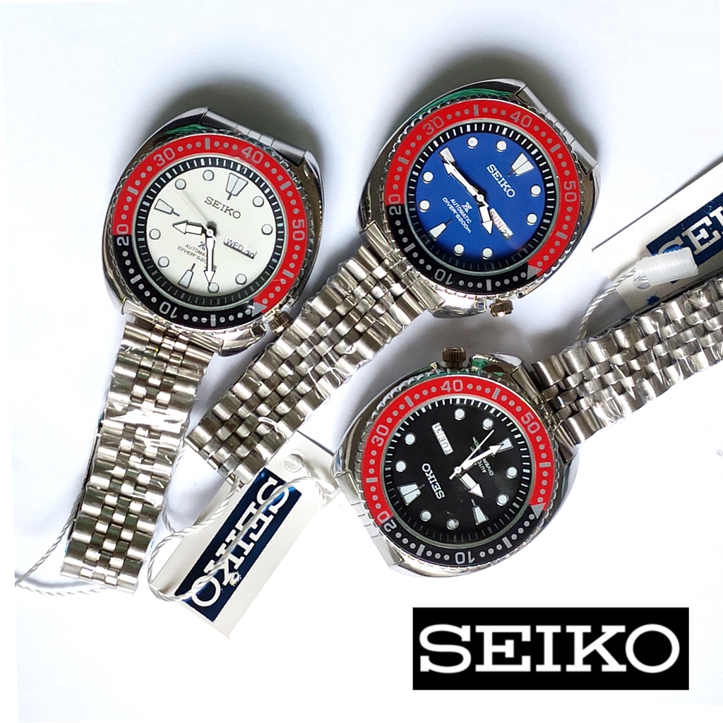 Jual JAM TANGAN SEIKO DIVER WATCH BAND SEIKO DIVERS SEIKO SKX TURTLE ...