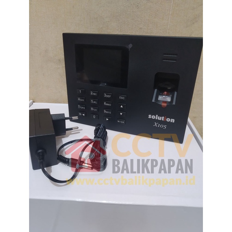 Jual Mesin Absensi Fingerprint Solution X105 | Shopee Indonesia