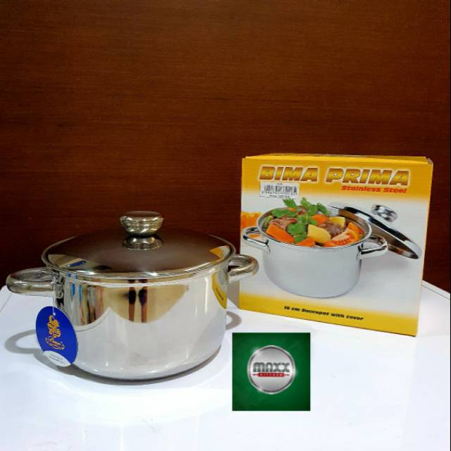 Jual Panci Bima Prima Saucepot Stainless Steel | Shopee Indonesia
