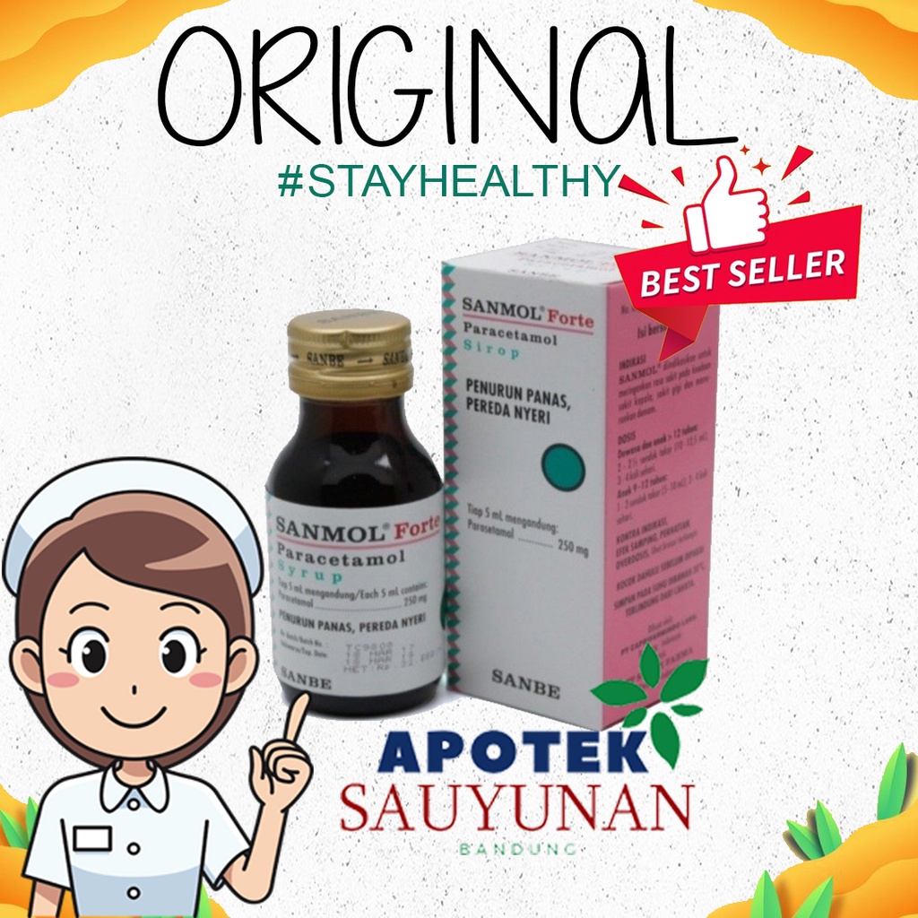 Jual SANMOL FORTE SIRUP 60 ML | Shopee Indonesia