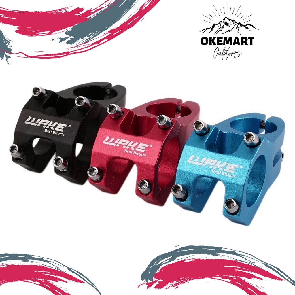 Jual Wake Stem Sepeda MTB Oversize 31.8 x 45 mm | Shopee Indonesia