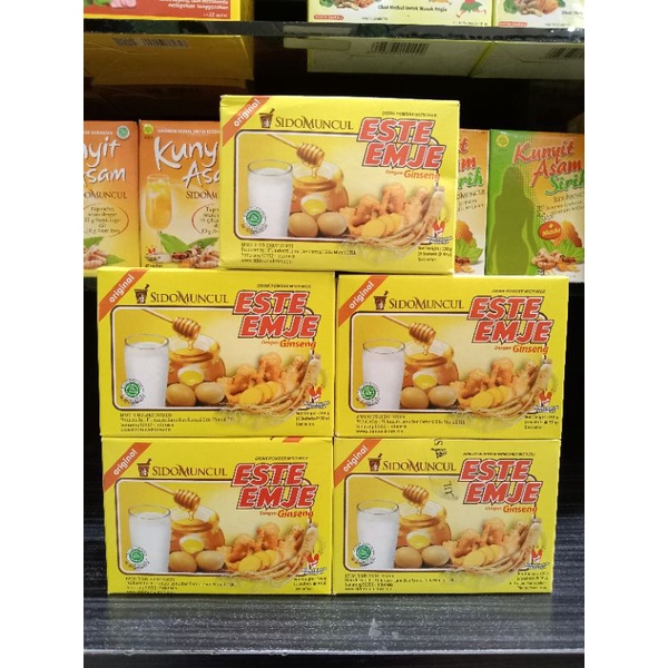 Jual STMJ Sidomuncul isi 5 sachet | Shopee Indonesia