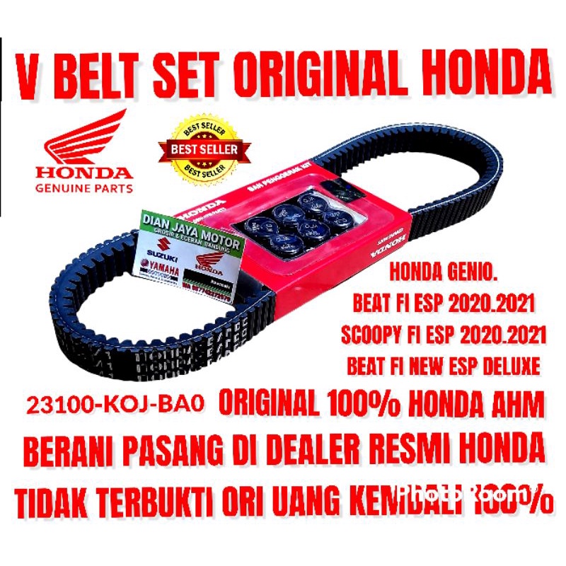 Jual ( AHM ) Panbel Plus Roller KOJ Honda Beat fi Deluxe Scoopy fi esp ...