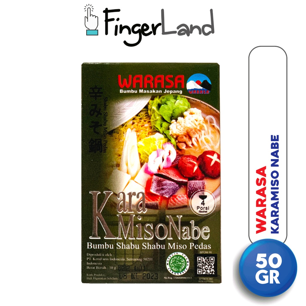 Jual WARASA Karamiso Nabe 50 gram Bumbu Shabu Shabu Miso Pedas | Shopee Indonesia