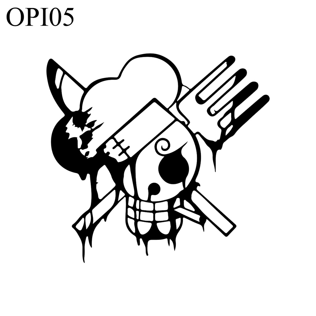 Jual TATEMPO tato temporer - One Piece/Luffy/Zoro/Nami/Ace/Bajak Laut ...