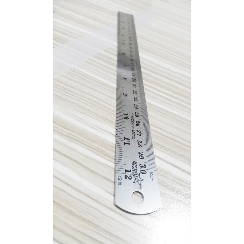 Jual Penggaris Besi 30 cm | Shopee Indonesia