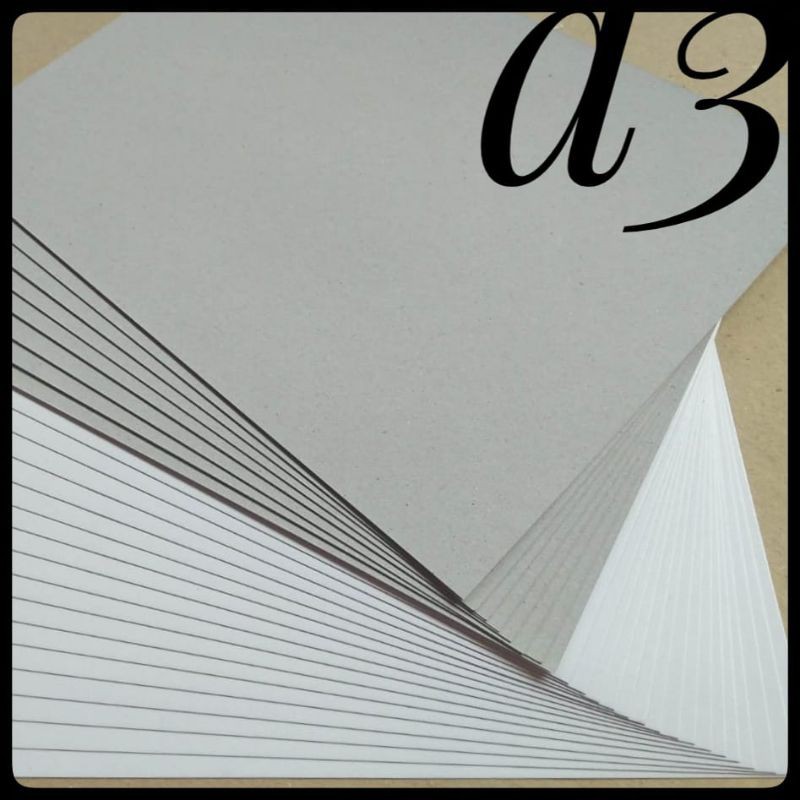 Jual KERTAS DUPLEX DUPLEK 500 GR UK A3 / 29,7 CM X 42 CM ( ISI 50 ...