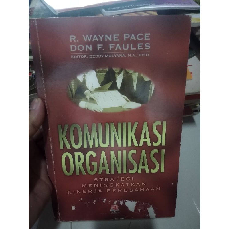 Jual buku original - komunikasi organisasi oleh wayne pace | Shopee ...