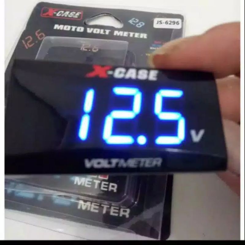 Jual Volt Meter Motor Volt Meter Aki Digital Alat Pengukur Aki Motor | Shopee Indonesia