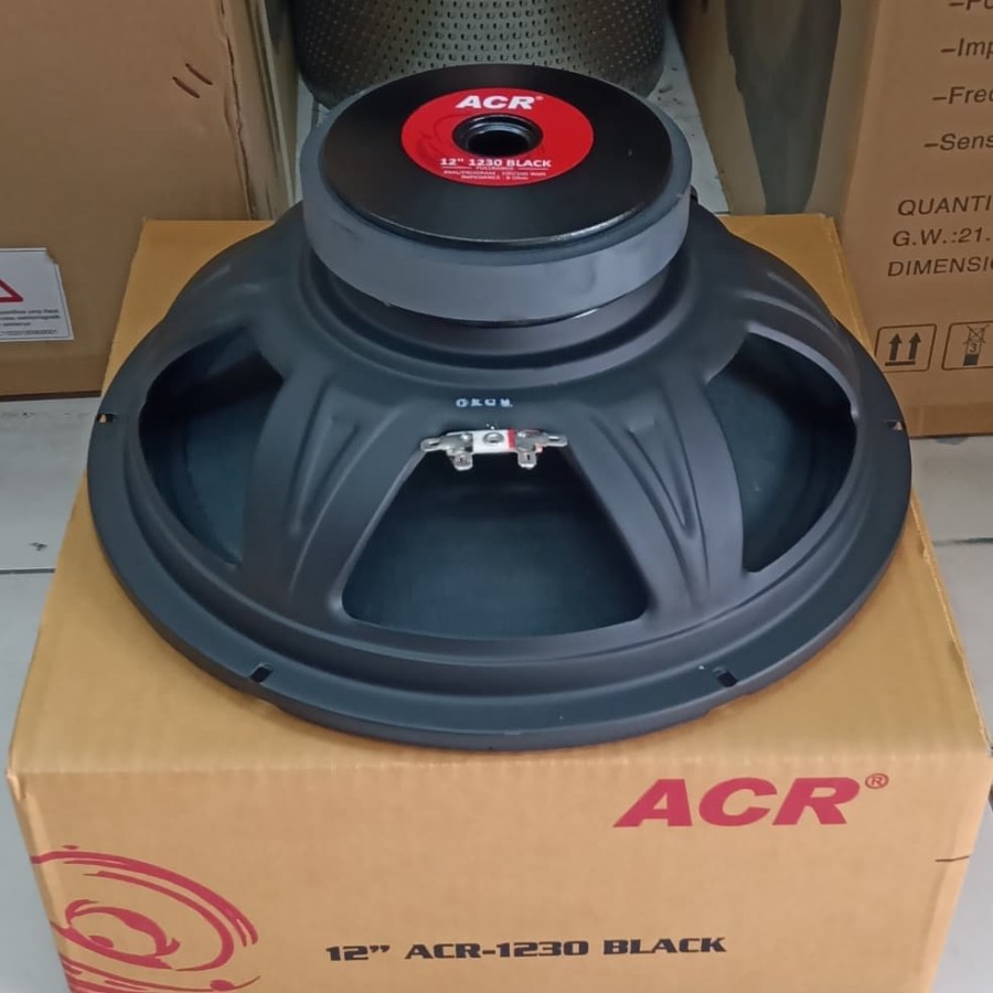 Jual Speaker 12 inch 12" Full Range ACR 1230 BLACK - Speaker ACR 1230 ...