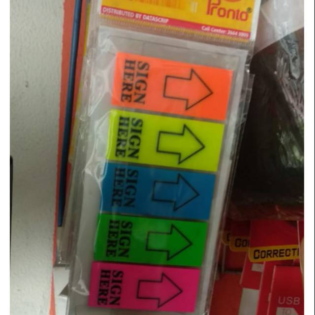 Jual Sign here pronto 1 pack | Shopee Indonesia