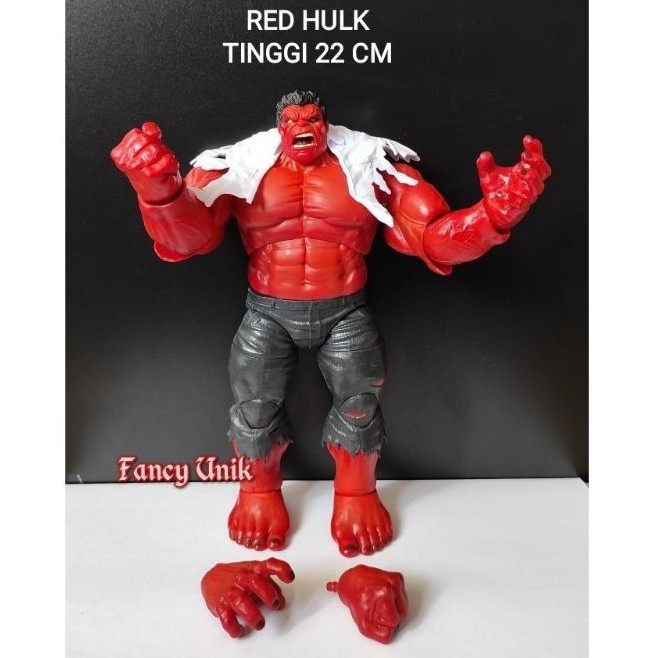 Jual Action Figure Red Hulk Marvel Bootleg | Shopee Indonesia
