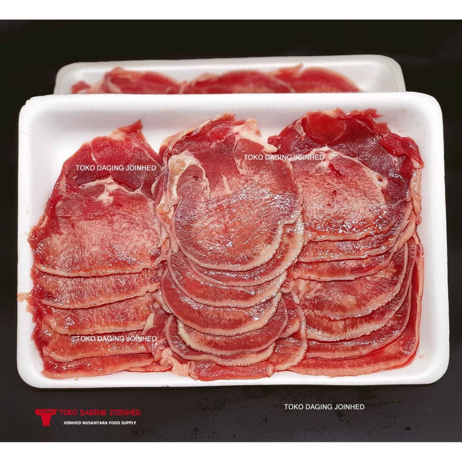 Jual Beef Tongue Daging Lidah Sapi Slice Import Kemasan 250 gr | Shopee ...