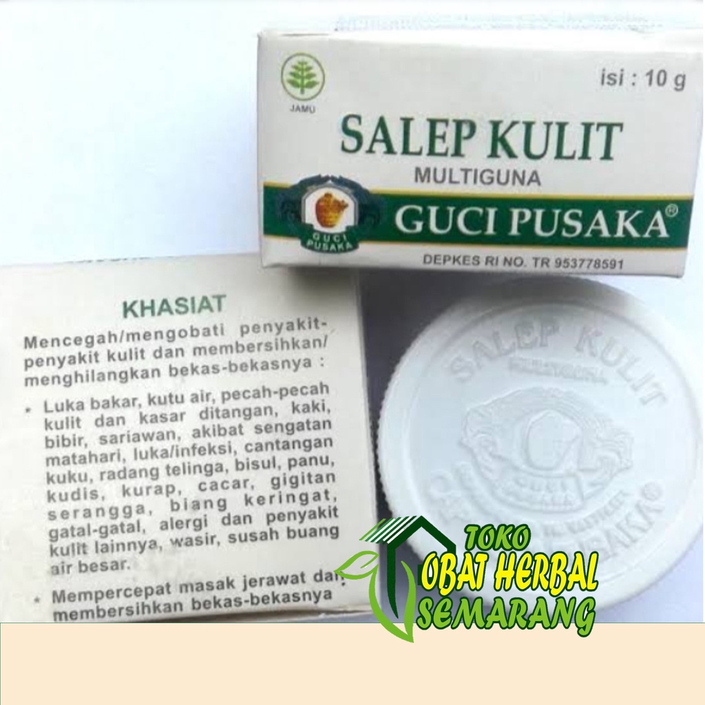Jual Salep Kulit Cap Guci Pusaka 10 gr Salep Kulit Multiguna Luka Bakar ...