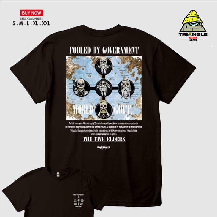 Jual TRIANGLE Kaos Baju Anime ONE PIECE WORLD GOVERNMENT THE FIVE ... Jual TRIANGLE Kaos Baju Anime ONE PIECE WORLD GOVERNMENT THE FIVE ...