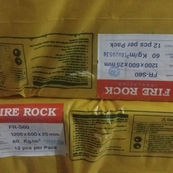 Jual Rockwool lembaran 50mm x 60cm x 120cm ( 20lbr) | Shopee Indonesia