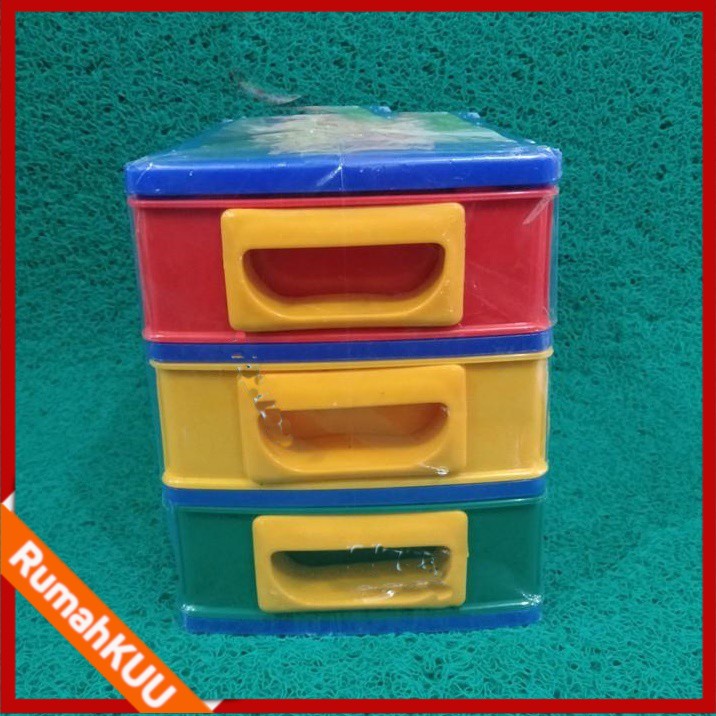 Jual ALPHA S3 MINI CONTAINER SUSUN 3/MINI KONTAINER 3 Tingkat/Laci ...