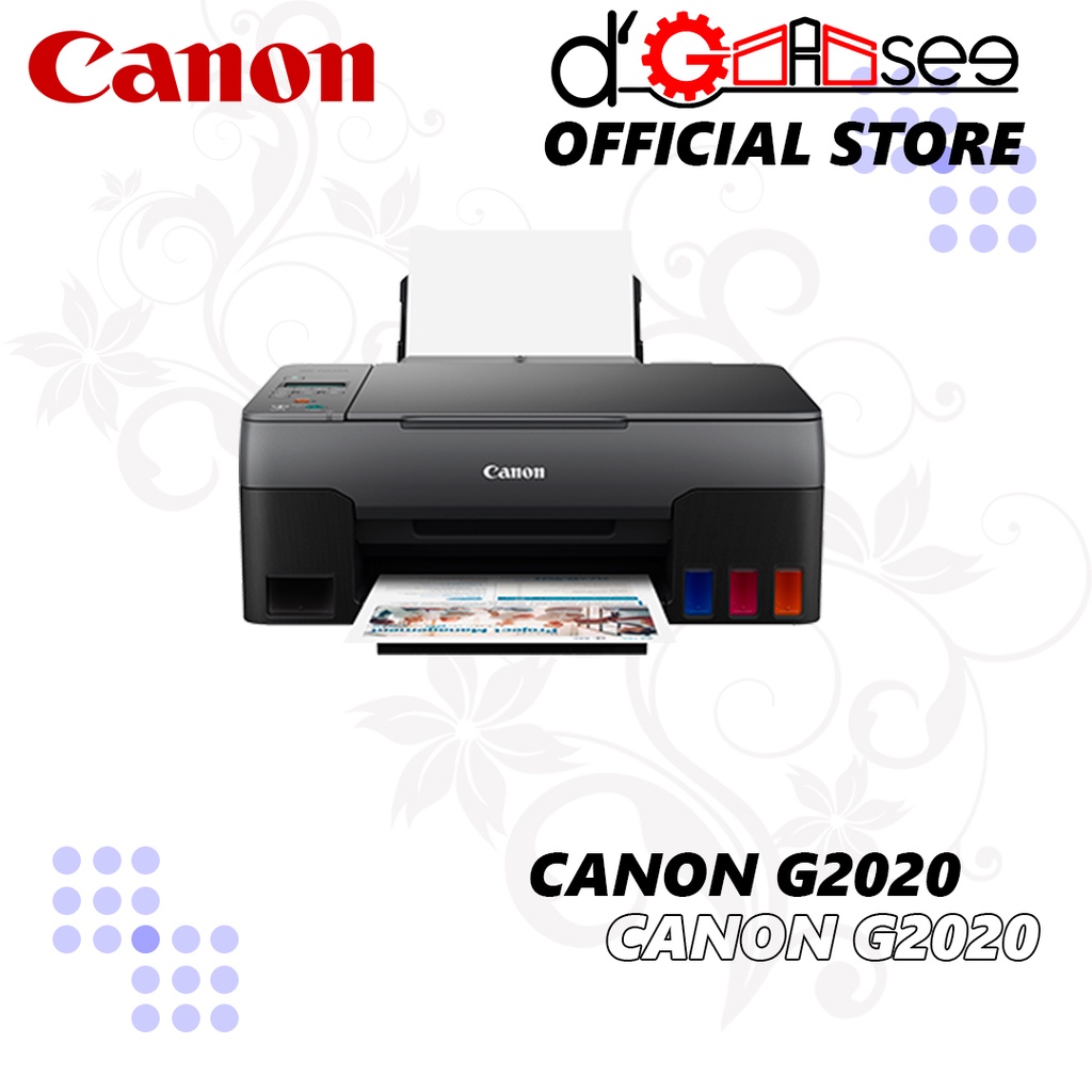 Jual PRINTER CANON PIXMA G2020 PRINT SCAN COPY | Shopee Indonesia