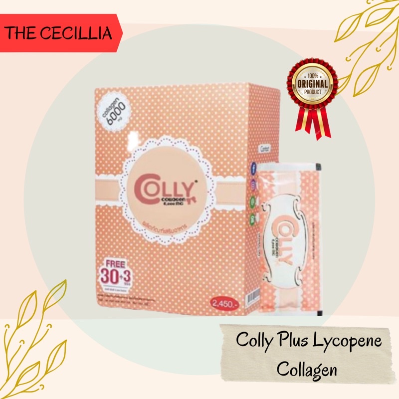 Jual (ORIGINAL THAILAND) Colly Plus Lycopene Collagen | Shopee Indonesia