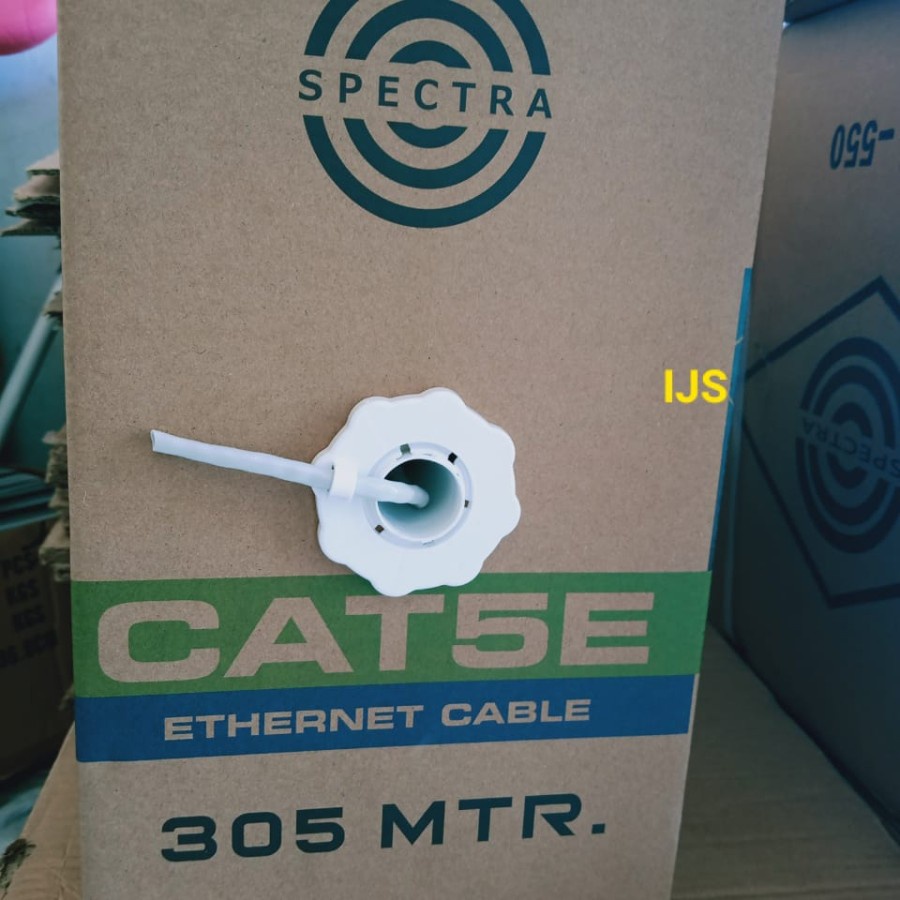 Jual KABEL LAN UTP CAT5E SPECTRA 305 METER | Shopee Indonesia