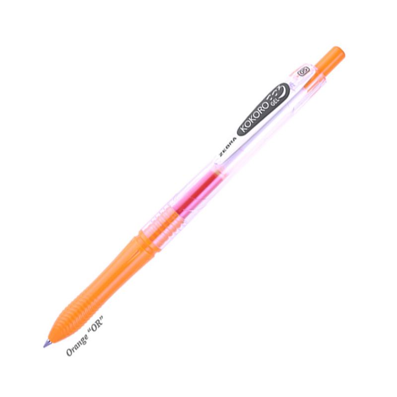 Jual Zebra Kokoro Pulpen Gel/Bolpen/Ballpoint/Pen/Bolpoin 0.5mm warna ...