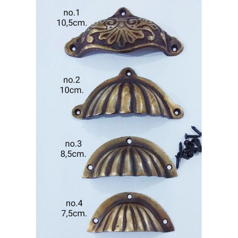 Jual Handle / Tarikan Laci Lemari Jendela Pintu Rumah Kuningan Kitchen ...