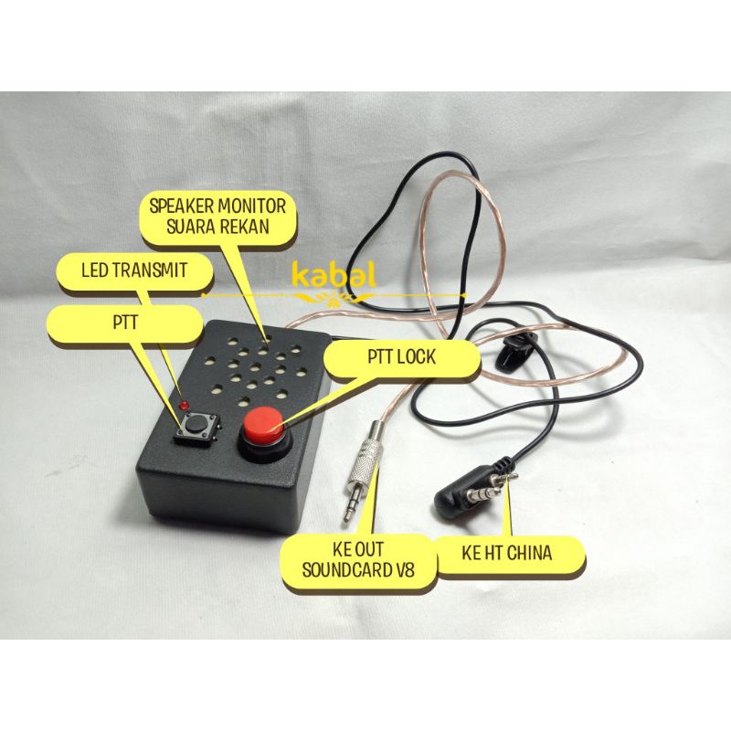 Jual PTT BOX HT CHINA DENGAN SPEAKER MONITOR | Shopee Indonesia